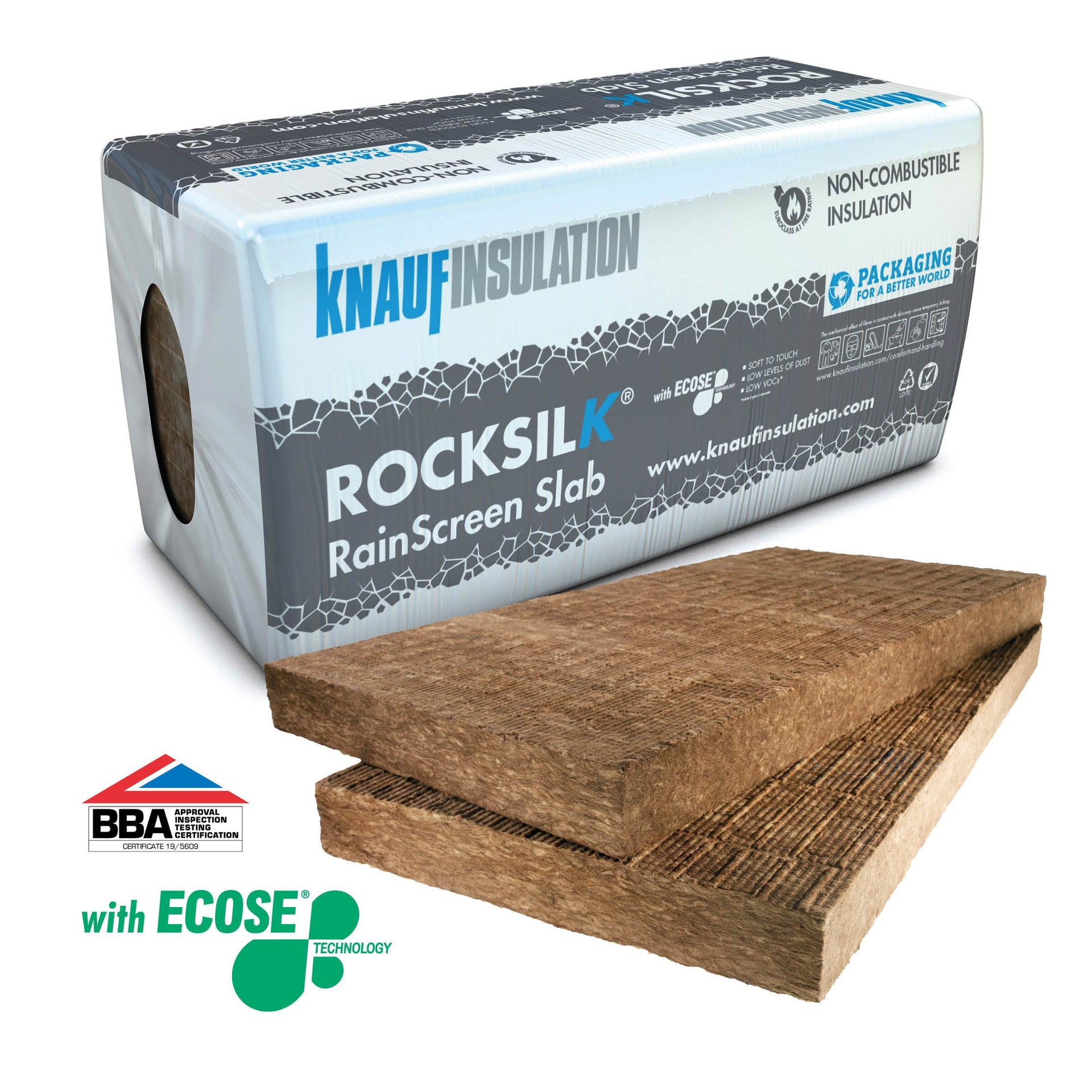 Knauf Rocksilk RainScreen Slab – Ultimate Insulation Supplies