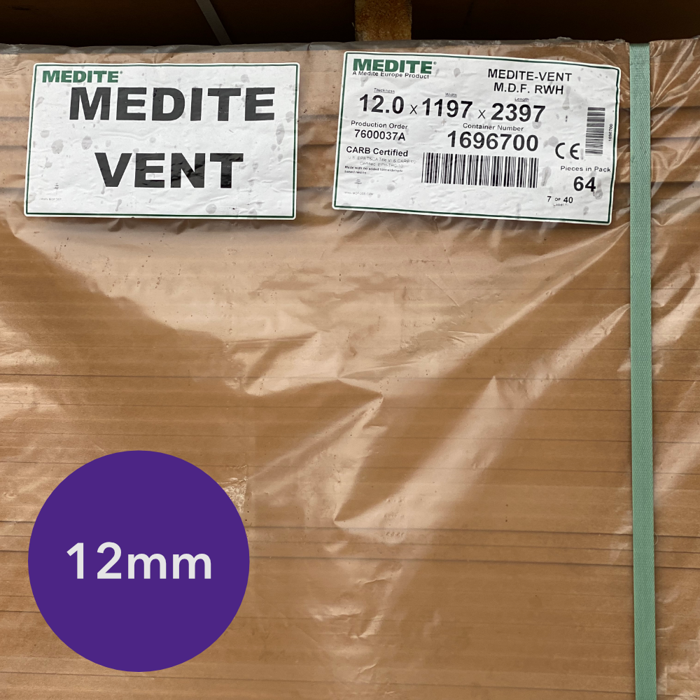 MEDITE Vent Breathable Sheathing Panel – Ultimate Insulation Supplies
