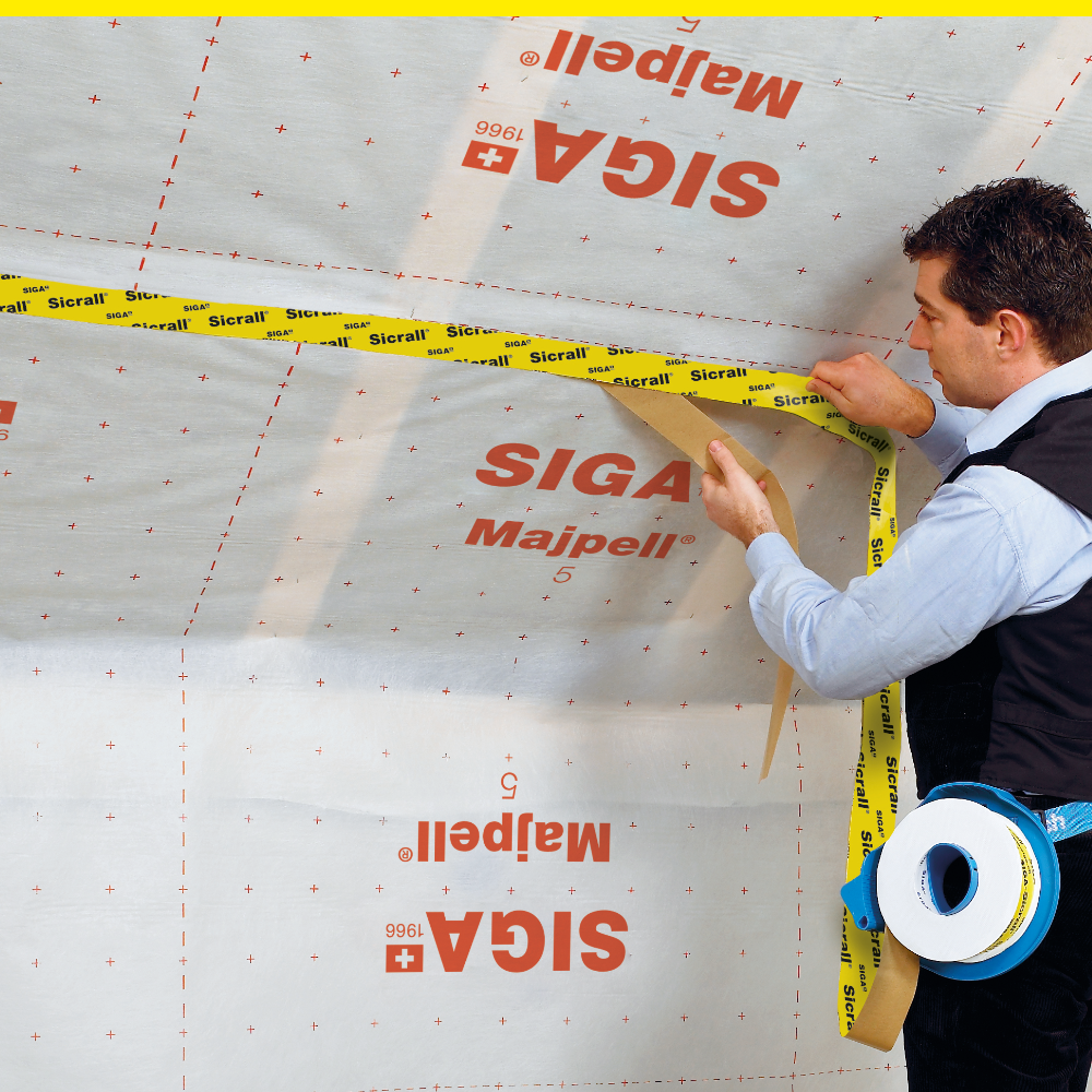 60mm SIGA Sicrall® 60 - VCL Jointing Airtight Tape (40m) – Ultimate ...